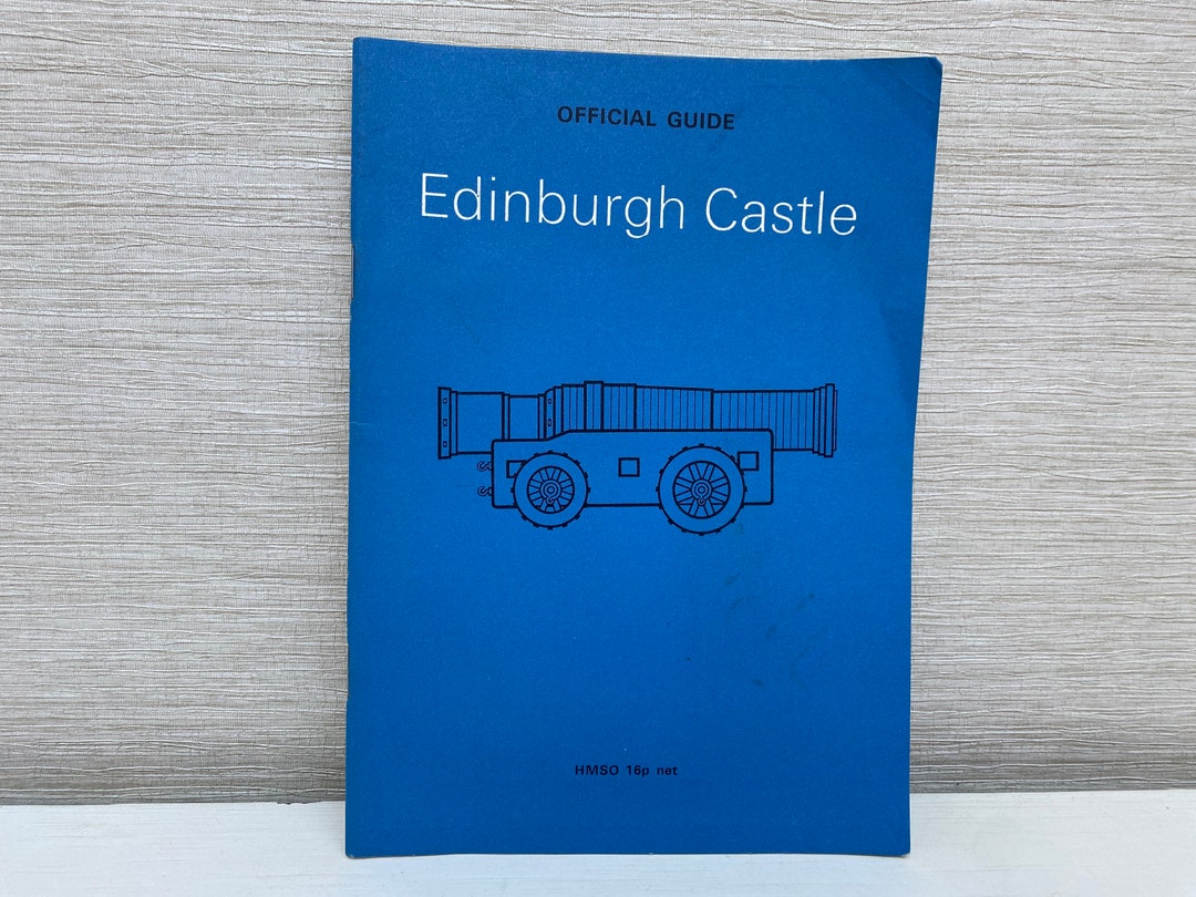 Edinburgh Castle Official Guide 1974 Booklet - Etsy
