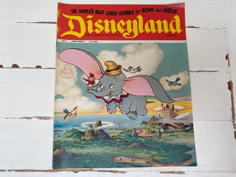 Disneyland 1970s Childrens Vintage Comics / Magazines Numbers - Etsy