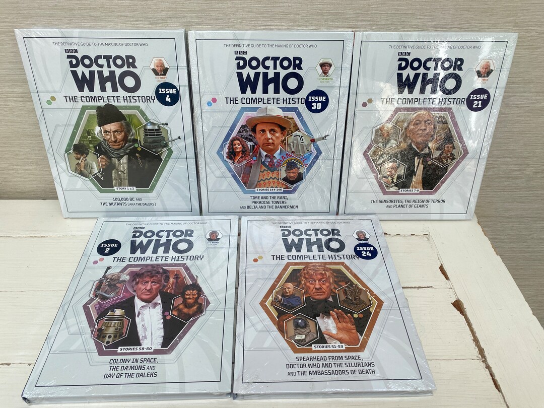 Doctor Who BBC the Complete History Hardback Books Various Volumes Sold ...