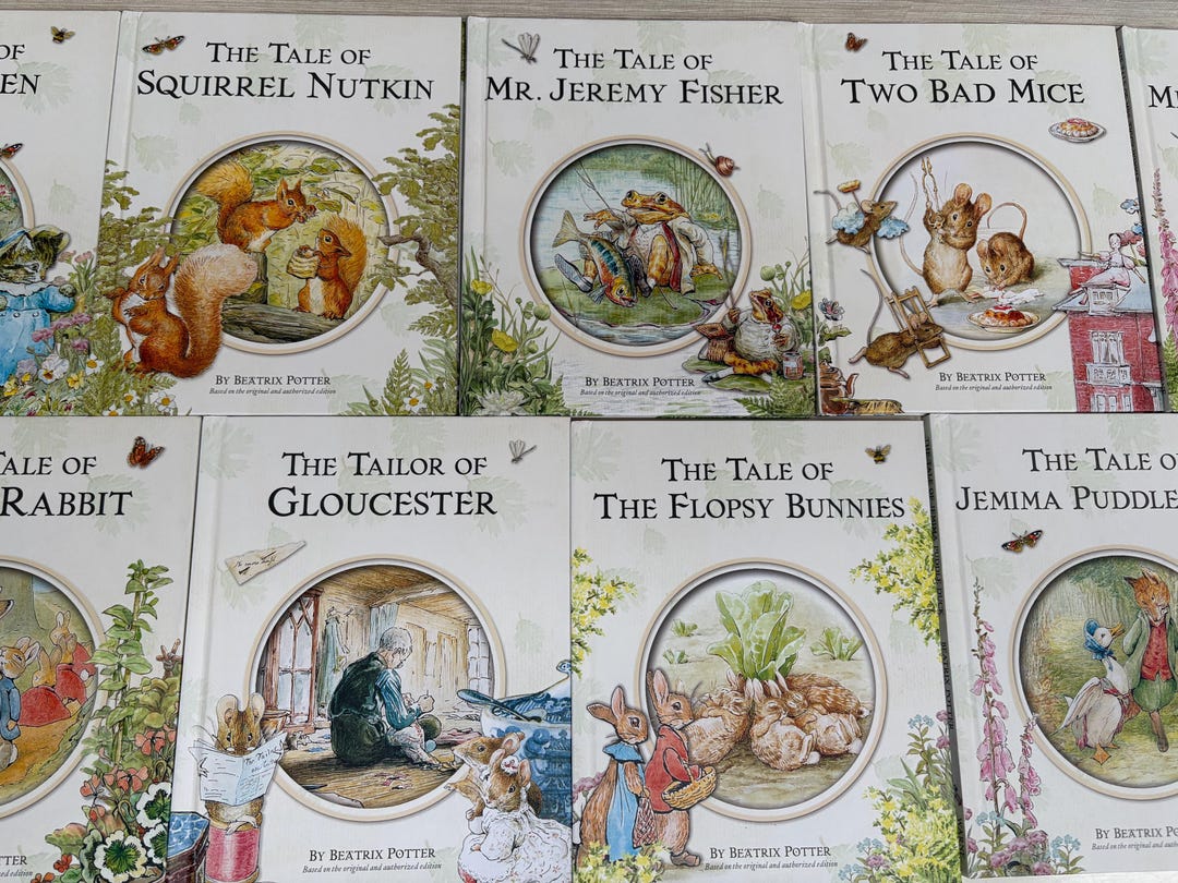 Beatrix Potter the Peter Rabbit Library Frederick Warne - Children's ...