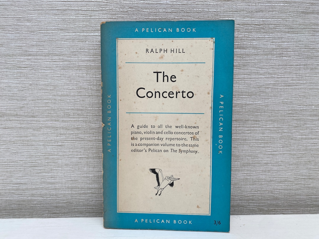 The Concerto by Ralph Hill 1952 Pelican Paperback Book Vintage - Etsy