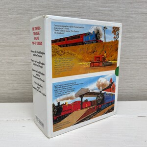 Vintage 1993 Thomas the Tank Engine Pop up Hardback Book Box Set of 4 ...