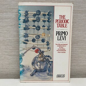 The Periodic Table by Primo Levi 1988 Abacus Vintage Paperback Book - Etsy