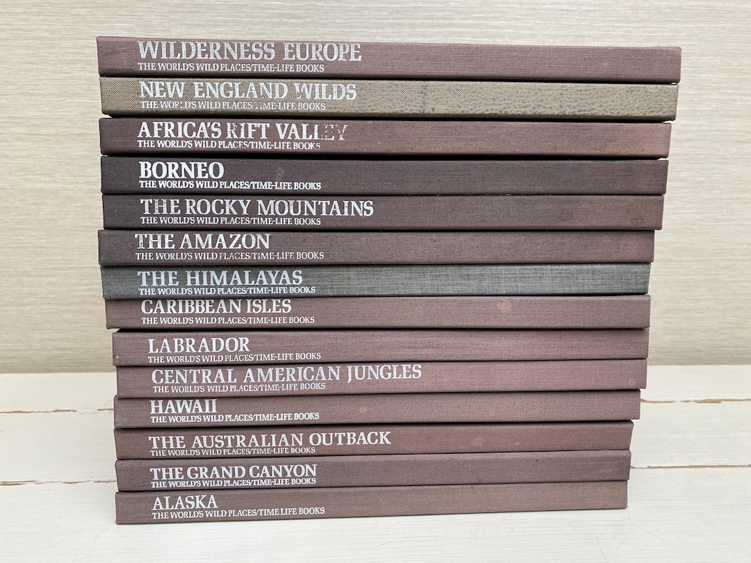The Worlds Wild Places Time Life Vintage Hardback Books 1970/80's ...