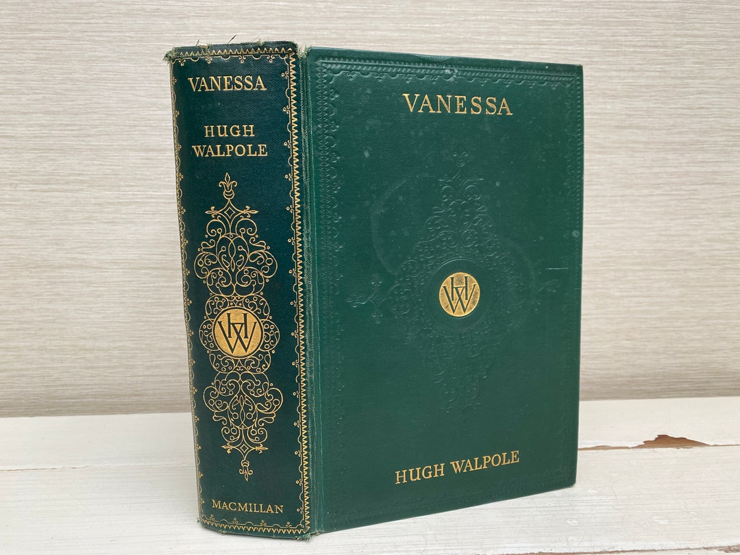 Vanessa by Hugh Walpole First Edition 1933 Vintage Hardback Book Macmillan and Co - Etsy