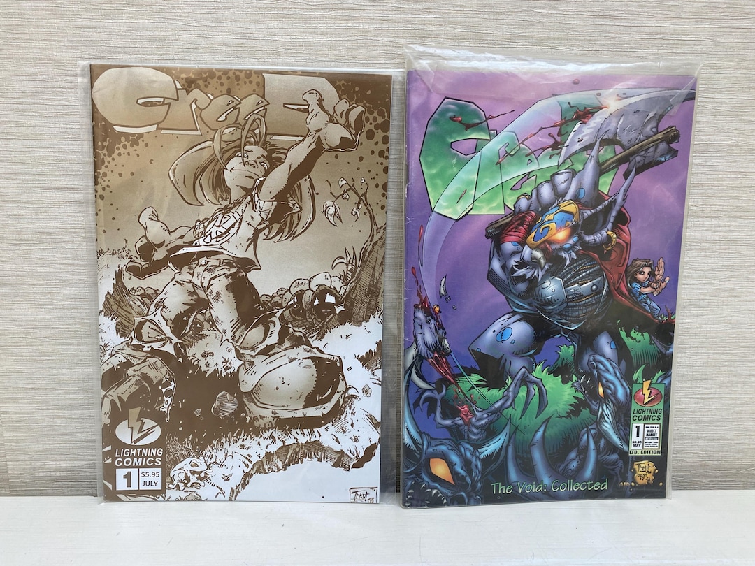 Creed Lightning Comics Limited Editions Modern Age Vintage 1990s ...