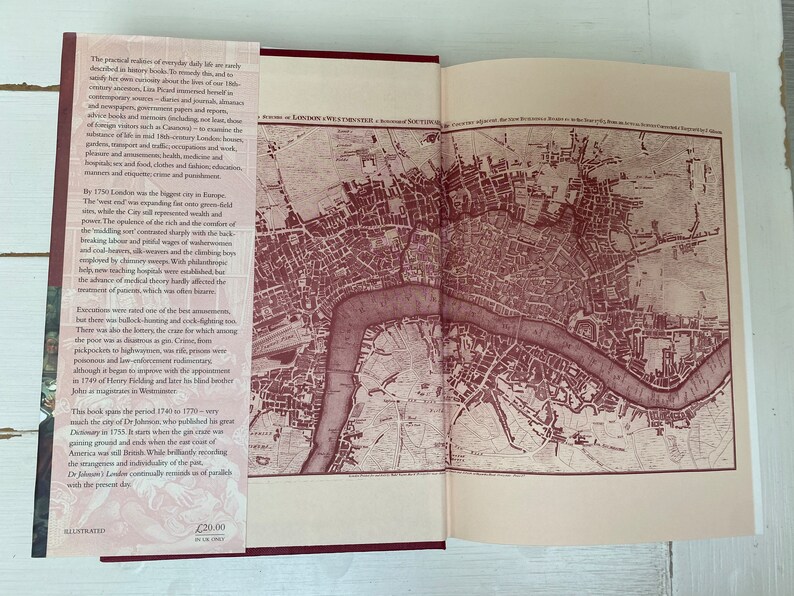 Dr Johnson’s London by Liza Picard - 2000 Hardback Book - Etsy