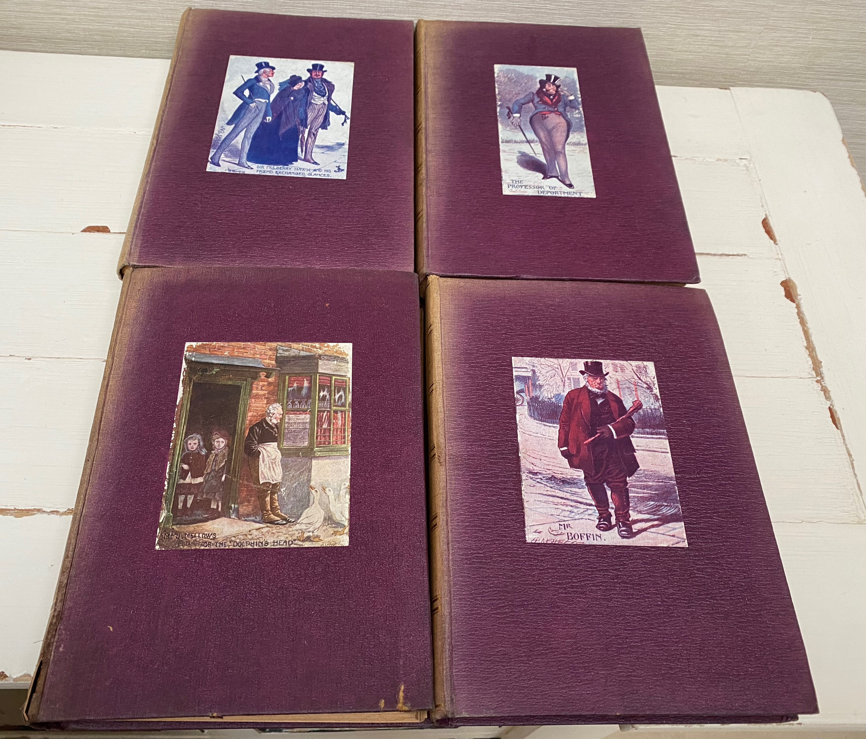 Charles Dickens Antique Hardback Books Edward Lloyd Ltd - Etsy