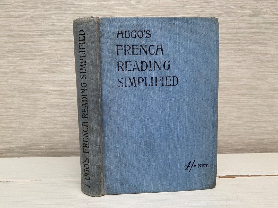 Hugo's French Reading Simplified Vintage Hardback Book - Etsy