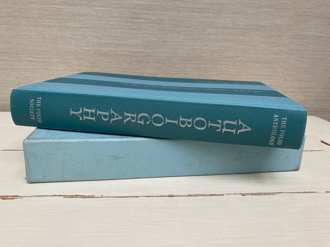 The Folio Society - the Folio Anthology Autobiography 1994 by Angela ...