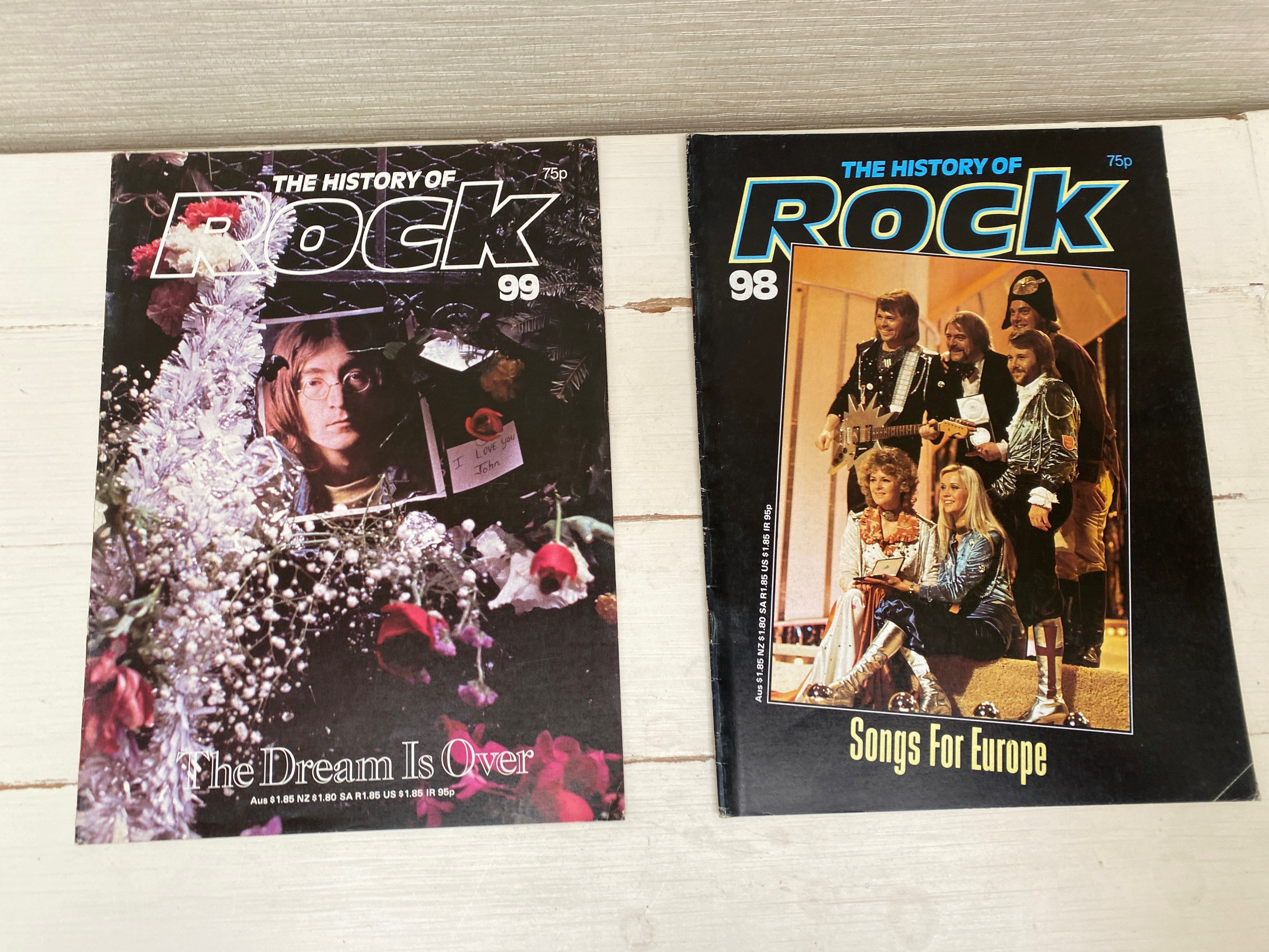 The History of Rock Magazines 1982/3 - Sold Seperately - Etsy