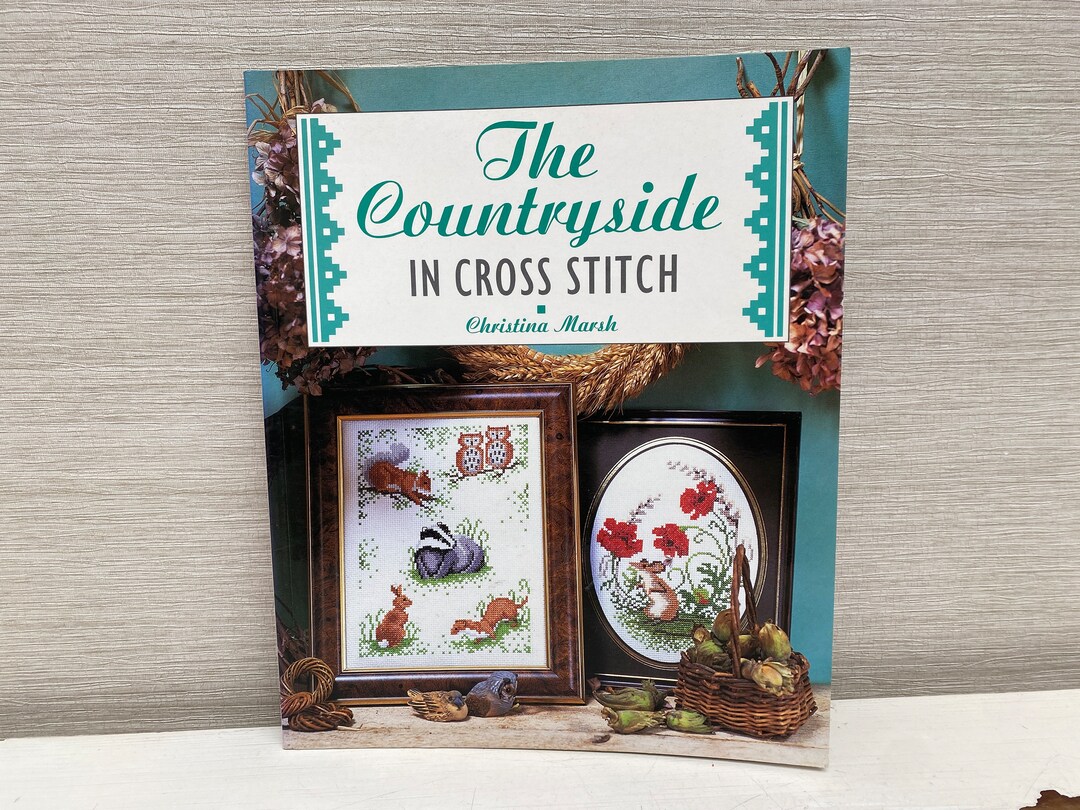 The Countryside in Cross Stitch by Christina Marsh Paperback Book 1996 ...