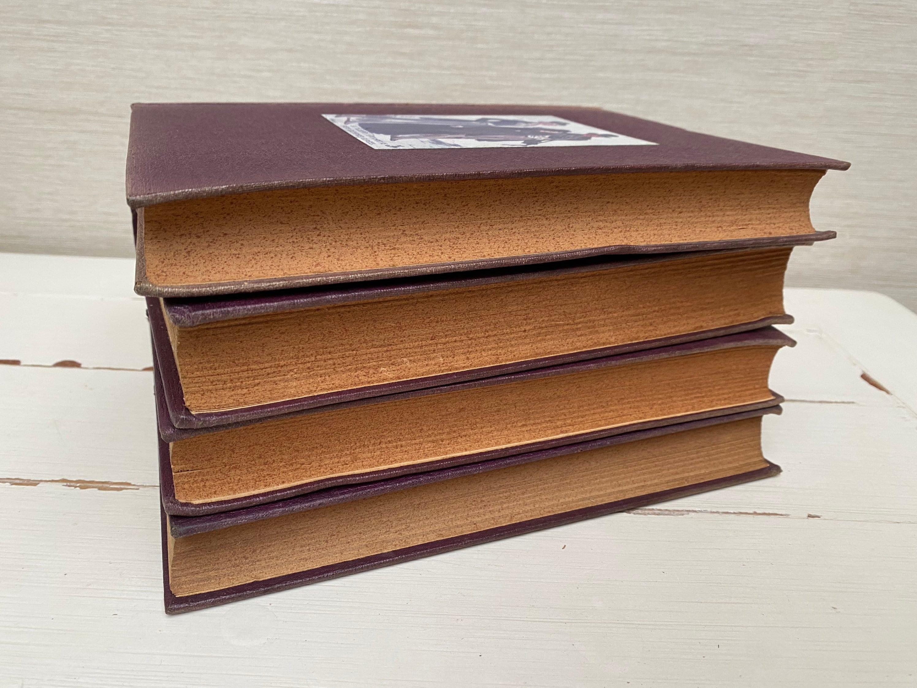 Charles Dickens Antique Hardback Books Edward Lloyd Ltd - Etsy