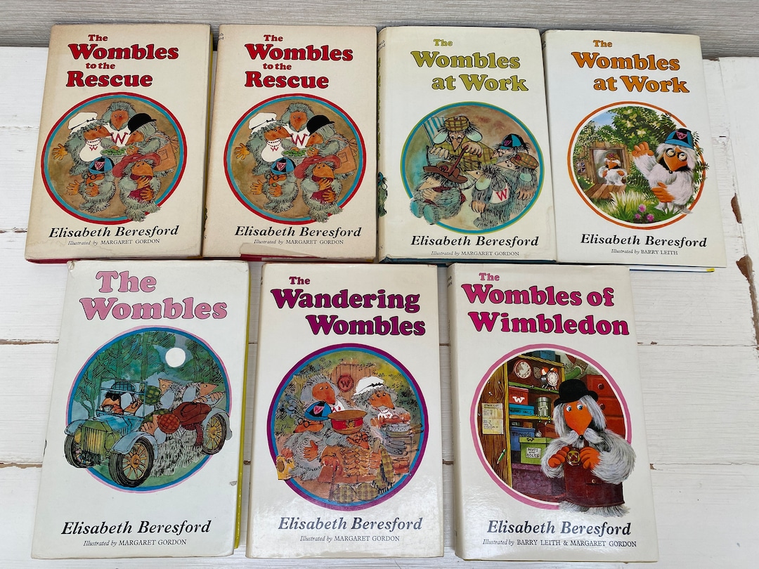 The Wombles by Elisabeth Beresford 1970s Vintage Hardback Books - Sold ...