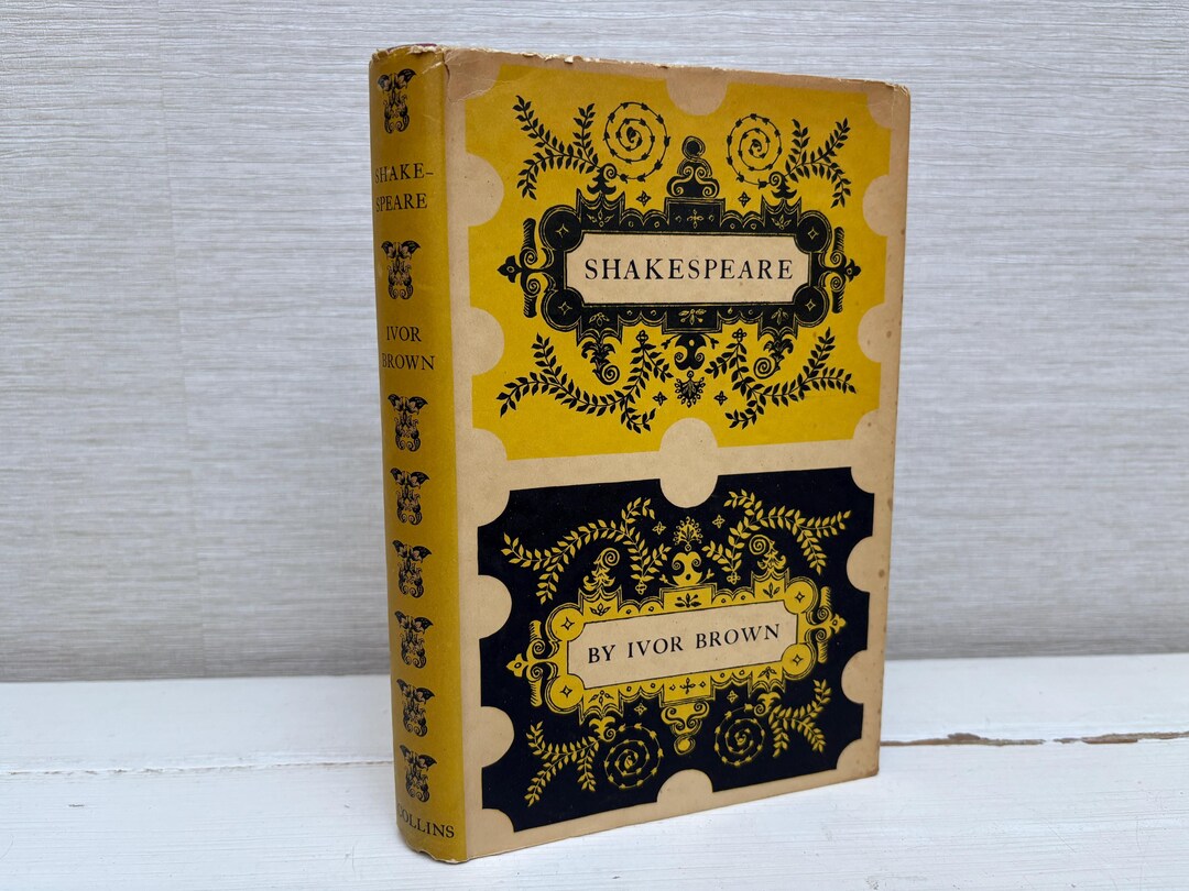 Shakespeare by Ivor Brown Vintage Hardback Book 1949 Collins - Etsy
