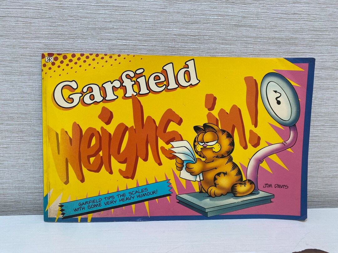 Garfield - Weighs in by Jim Davis Paperback Comic Book 1987 - Etsy