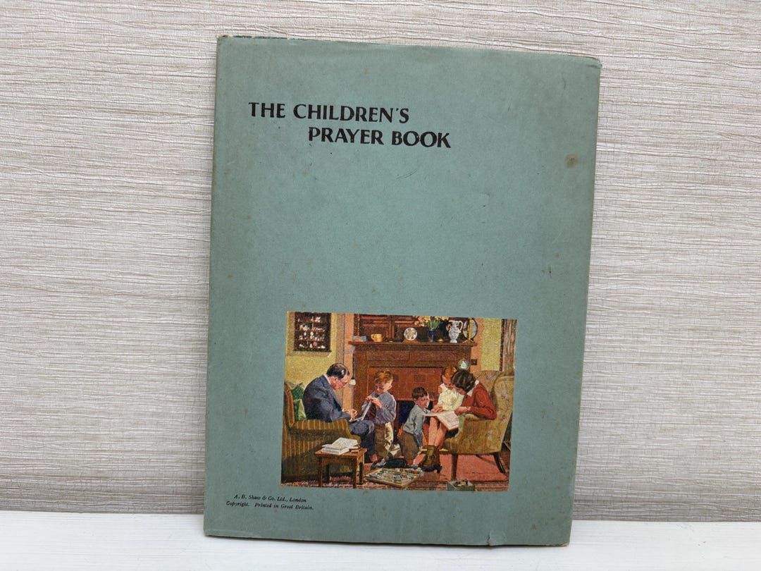 A Child's Prayers Book by Rev. G.R. Harding Wood Hardback Book 1950s ...
