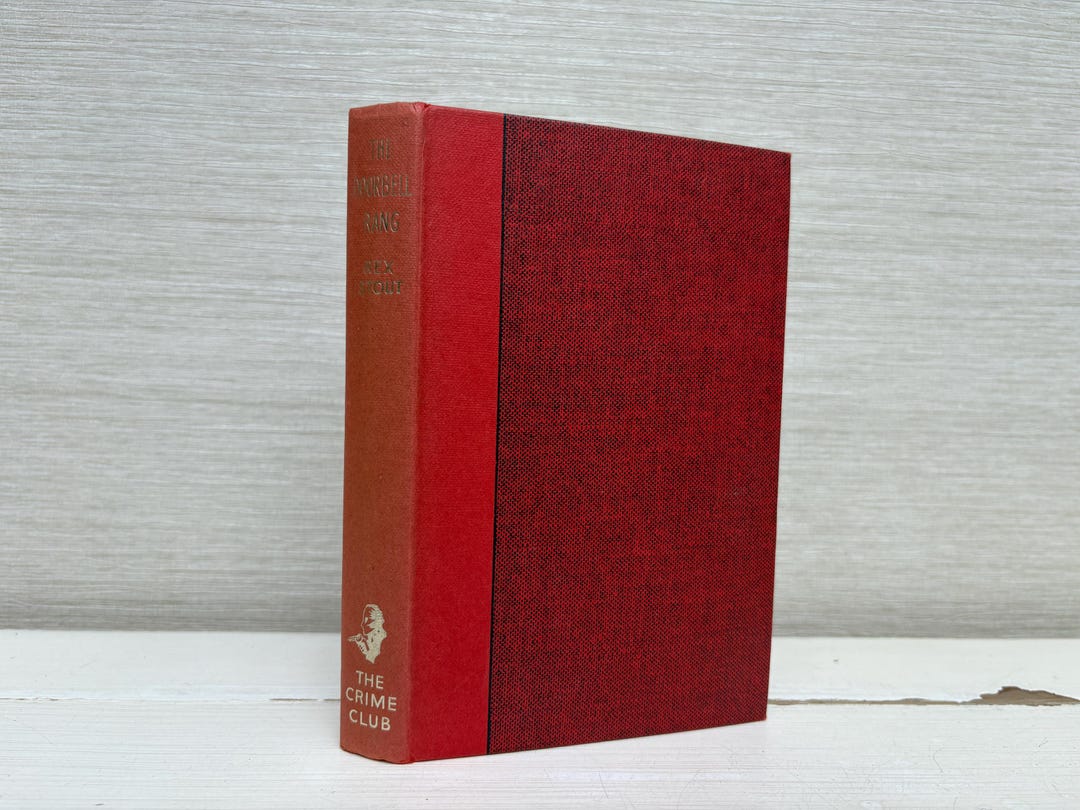 The Doorbell Rang by Rex Stout Vintage Hardback Book the Crime Club ...