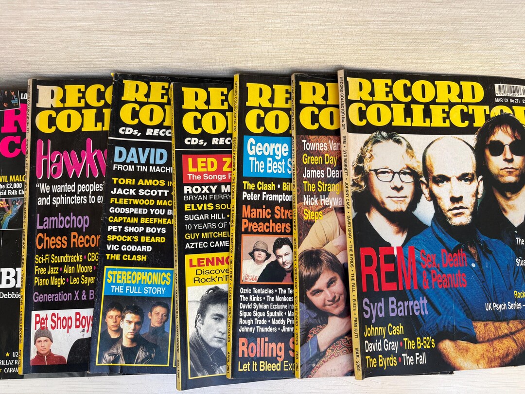Record Collector Vintage Magazines Various Issues Sold Separately - Etsy
