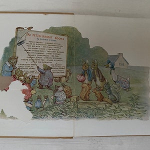 1922 Beatrix Potter Cecily Parsley's Nursery Rhymes Book Early Edition ...