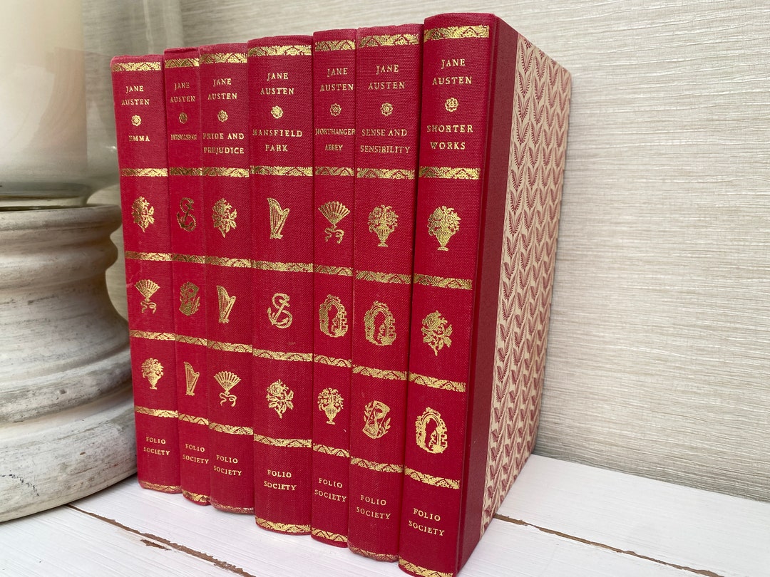 Jane Austen Folio Society Hardback Novels 1989 Sold Individually - Etsy UK Jane Austen Folio Society Hardback Novels 1989 Sold Individually - Etsy UK