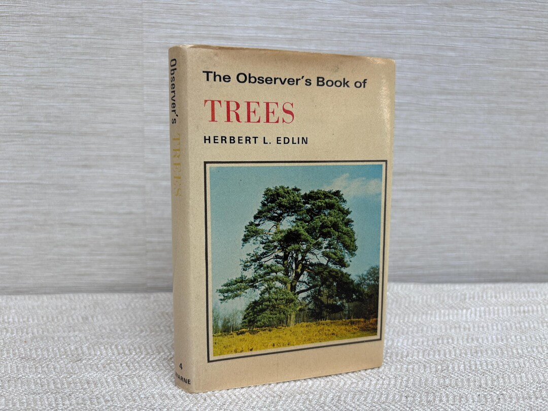 The Observer's Book of Trees by Herbert L Edlin - F Warne & Co Vintage ...