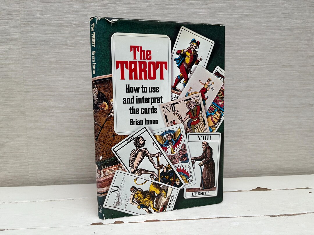 The Tarot by Brian Innes 1977 Vintage Hardback Book How to Use and ...