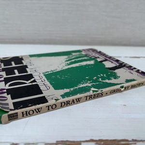 How to Draw Trees Hardcover Book by Gregory Brown 1944 6th Impression ...