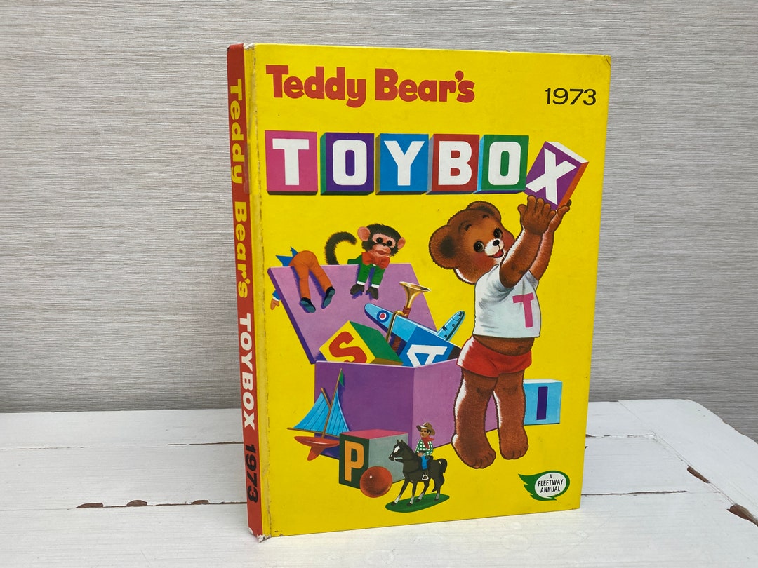 Teddy Bear's Toybox Hardback Vintage Childrens Annual 1973 - Etsy