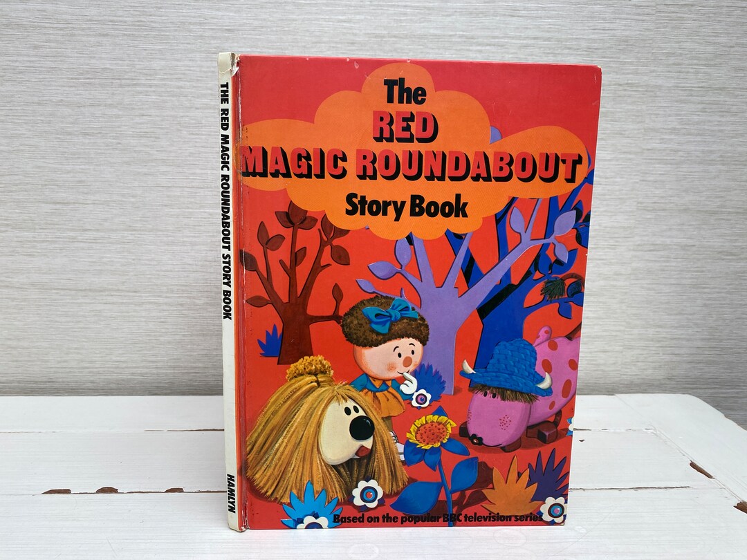 The Red Magic Roundabout Annual 1973 - Childrens Hardback Vintage Book ...