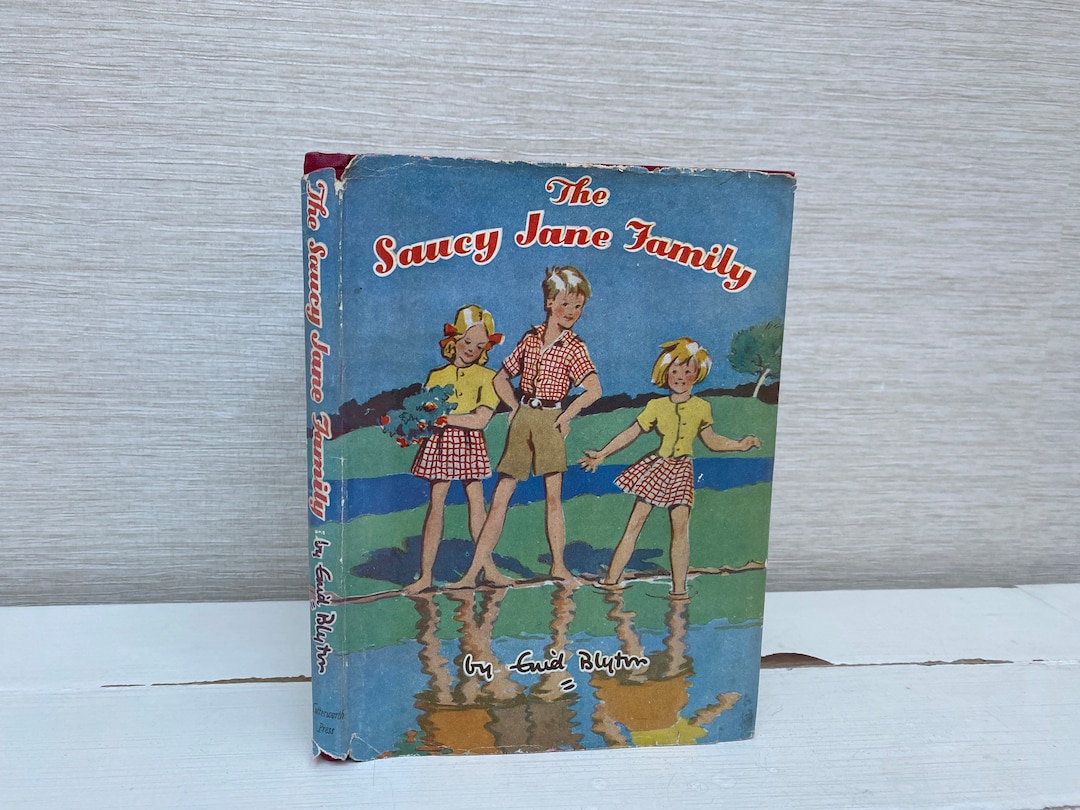 The Saucy Jane Family by Enid Blyton 1947 First Edition Hardback Book ...