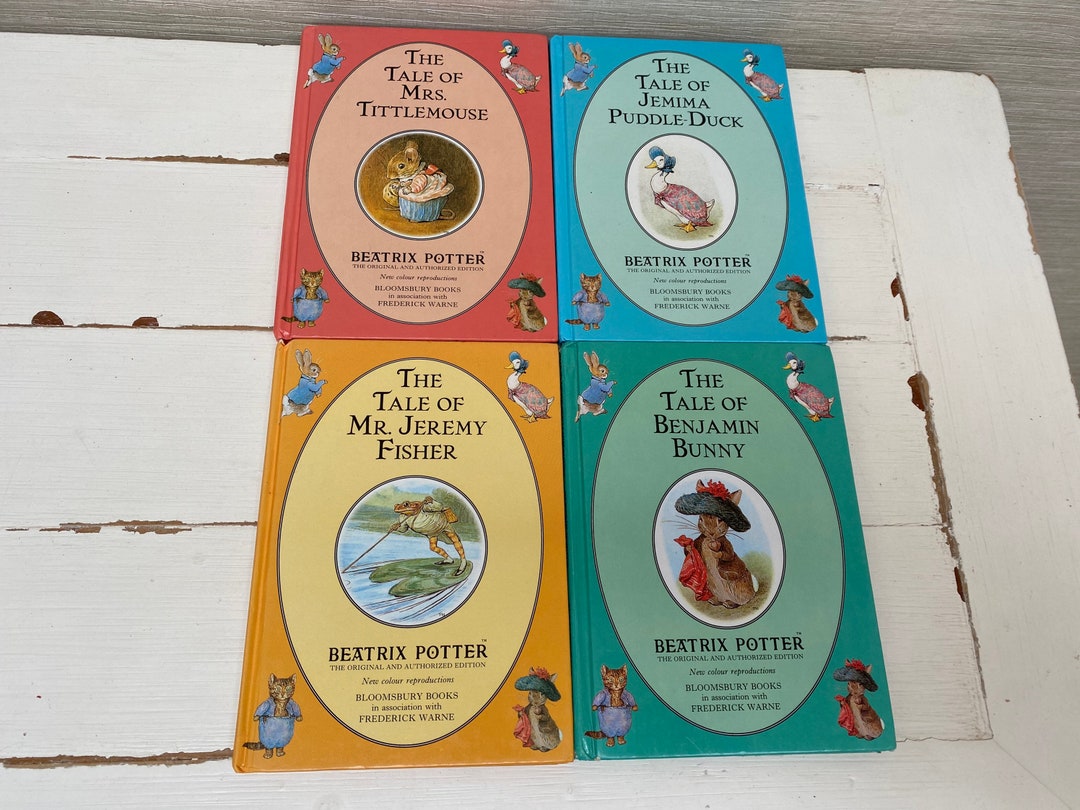 Set of Beatrix Potter Bloomsbury Hardback Books 1993 Book Bundle of ...
