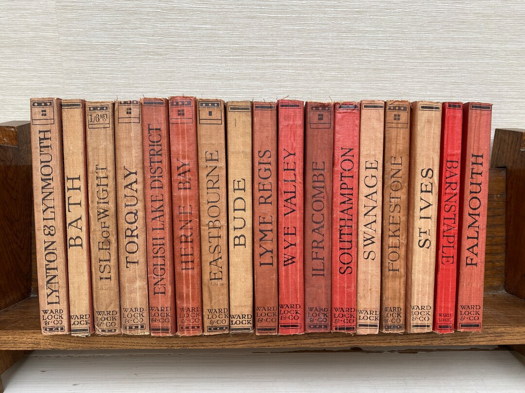 Ward Lock Illustrated Guide Books Softback Vintage 1930/40s - Maps ...