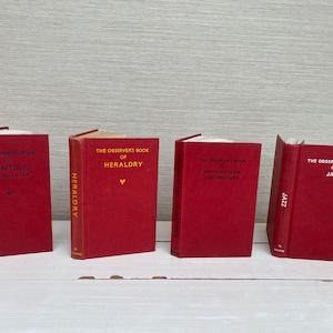 Vintage Observer Pocket Books / Reference Books No Dustcovers - Various ...