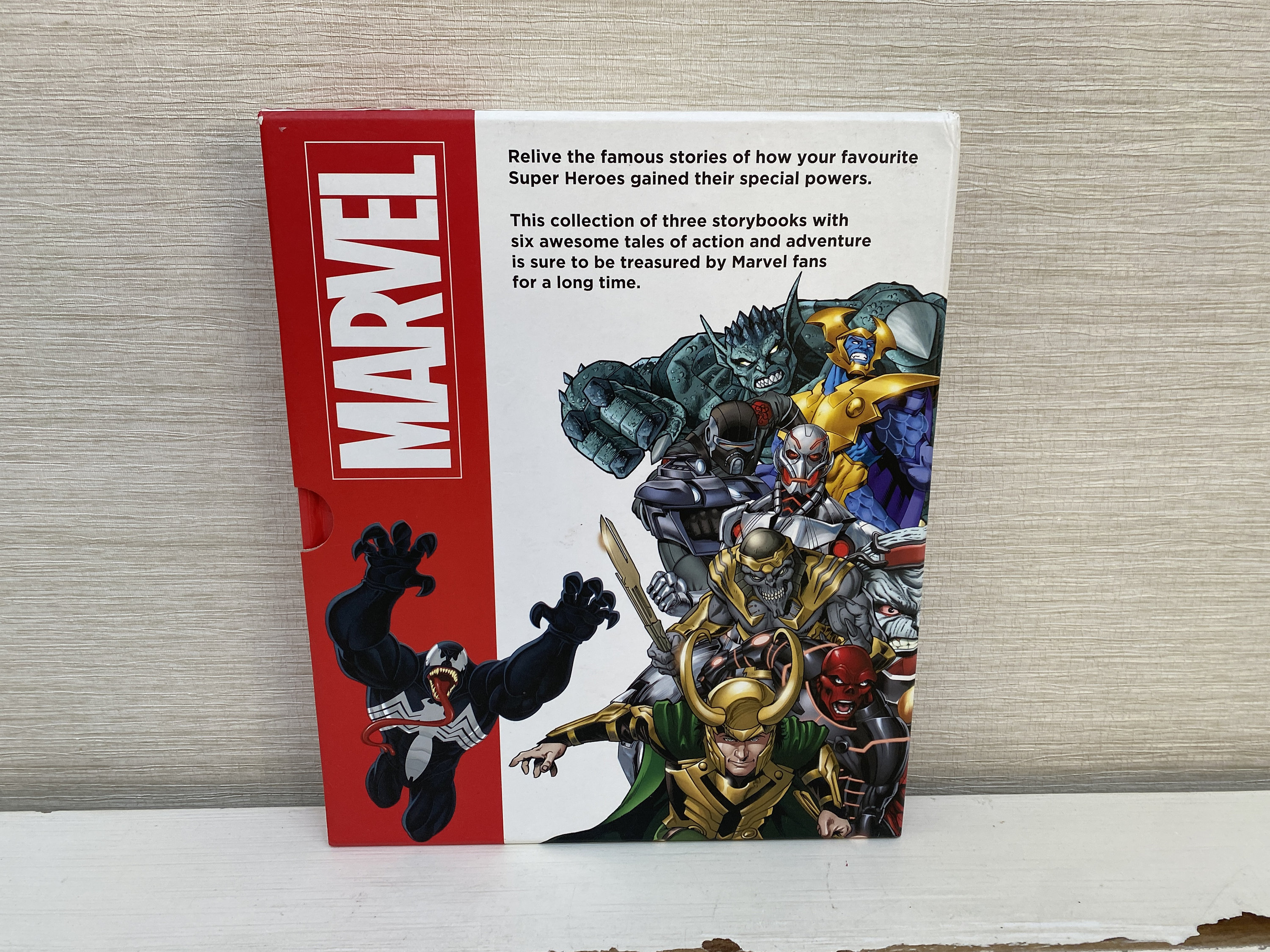 Marvel Superhero Three Book Collection in Slipcase - Childrens Hardback ...