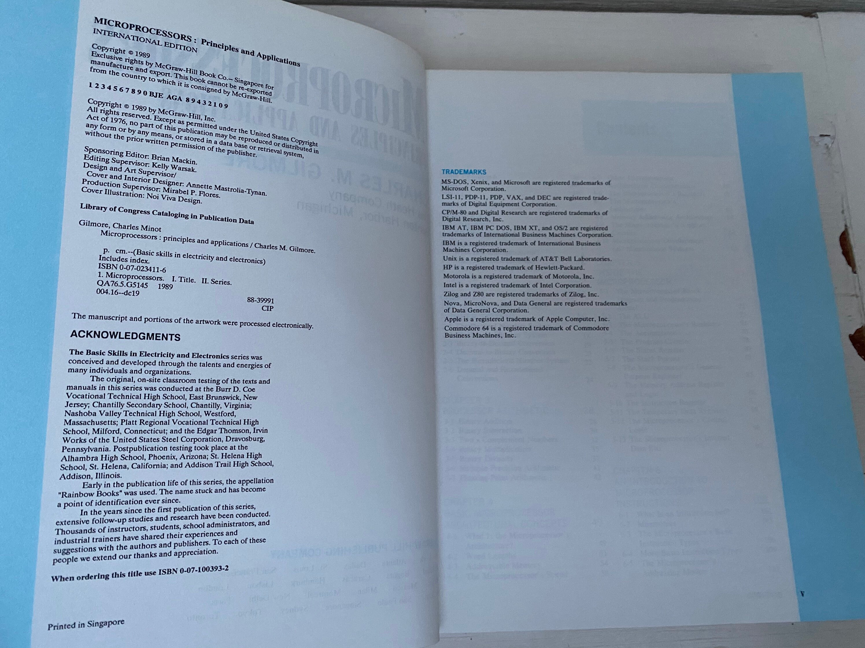 Microprocessors Principles and Applications by Charles Gilmore ...