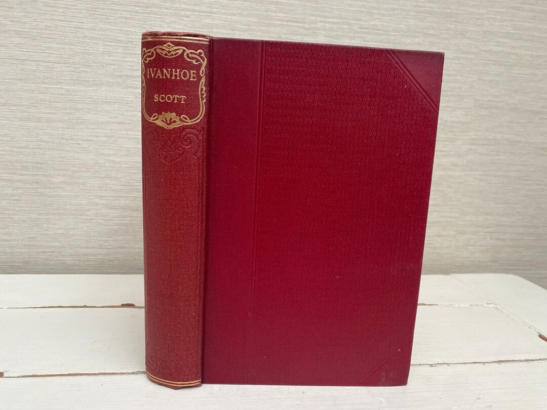 Ivanhoe by Sir Walter Scott 1930s Hardcover Book Odhams Press - Etsy