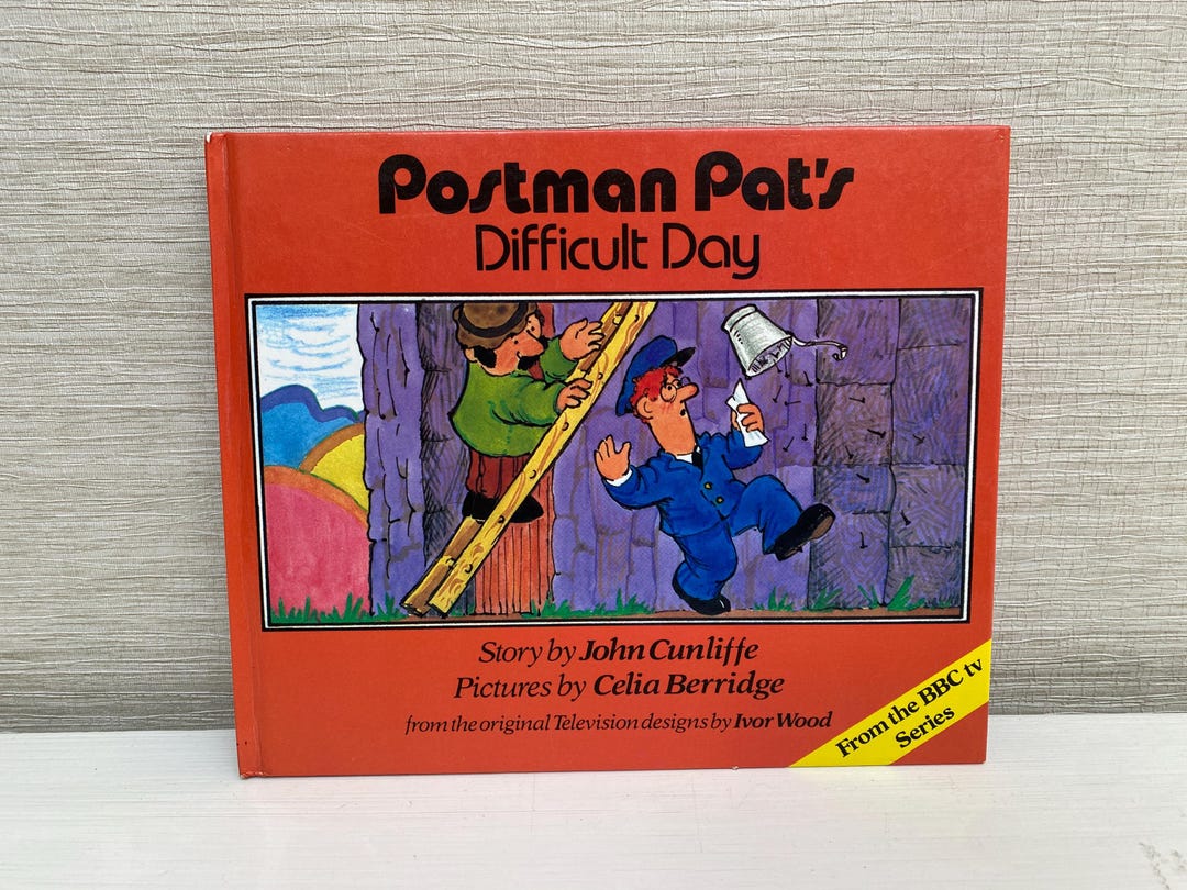Postman Pat's Difficult Day by John Cunliffe Andre Deutsch Book ...