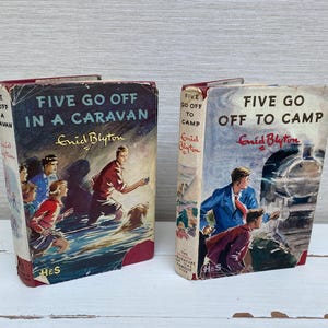 Famous Five by Enid Blyton 1950s Hardback Childrens Books Sold ...