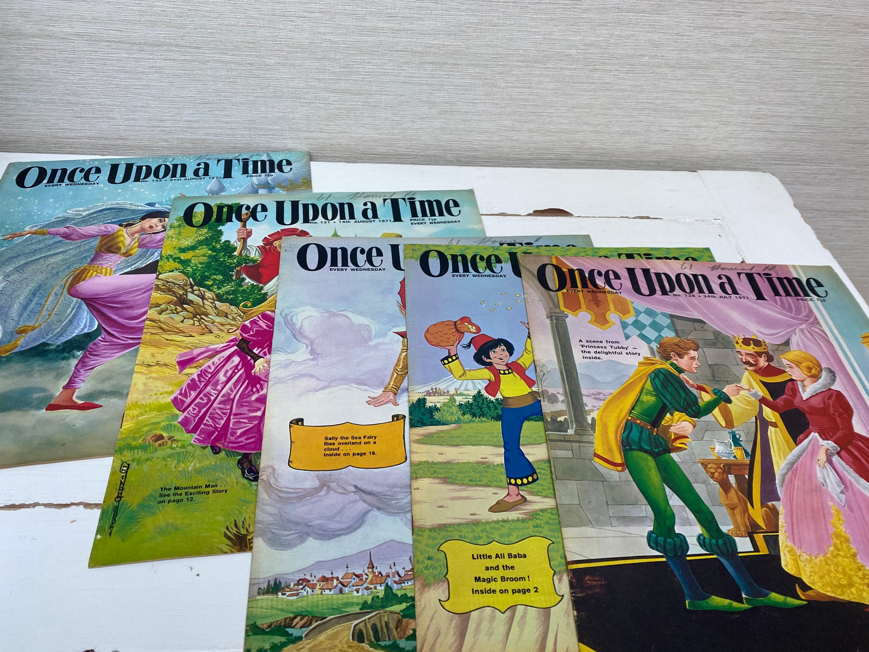 Once Upon A Time 1970s Vintage Comics /magazines - Sold Seperately ...