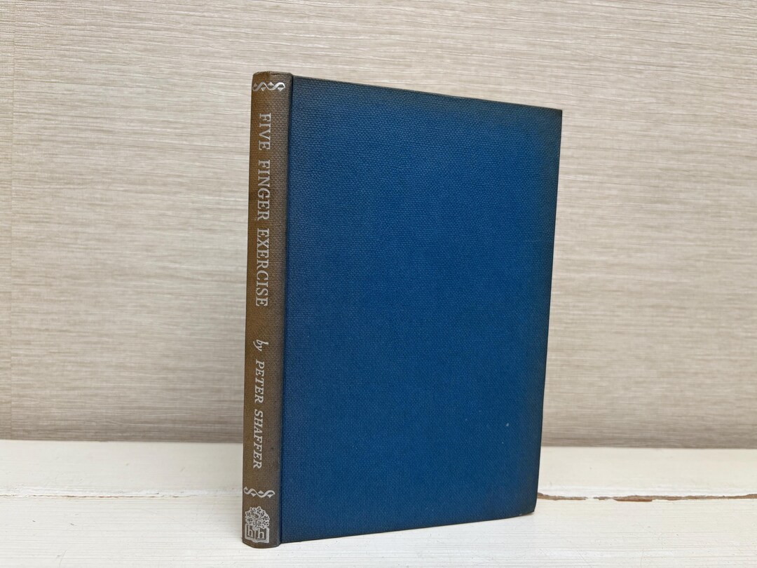 Five Finger Exercise by Peter Shaffer 1958 Vintage Hardback Book ...