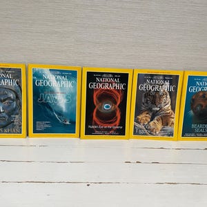 1990's National Geographic Magazines VINTAGE - Sold Separately - Etsy