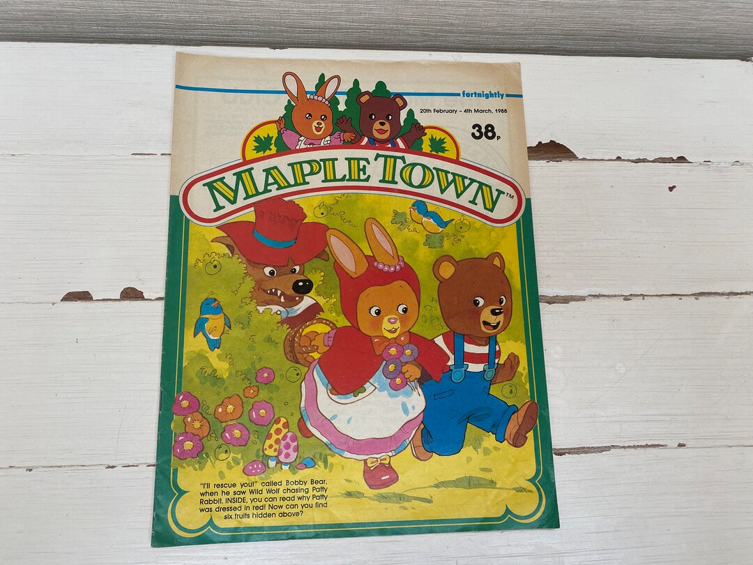 Maple Town Fortnightly Magazine 20th Feb - 4th March 1988 - Etsy