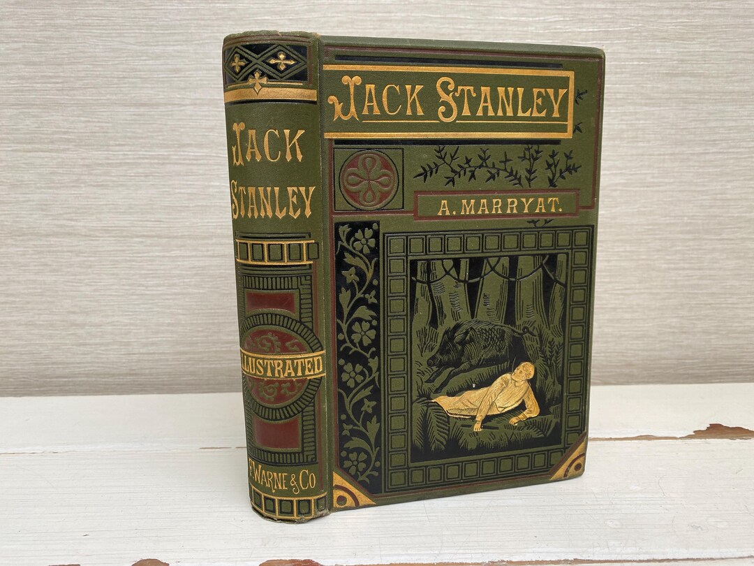 Jack Stanley by Emilia Marryat Rare Antique Decorative Illustrated ...