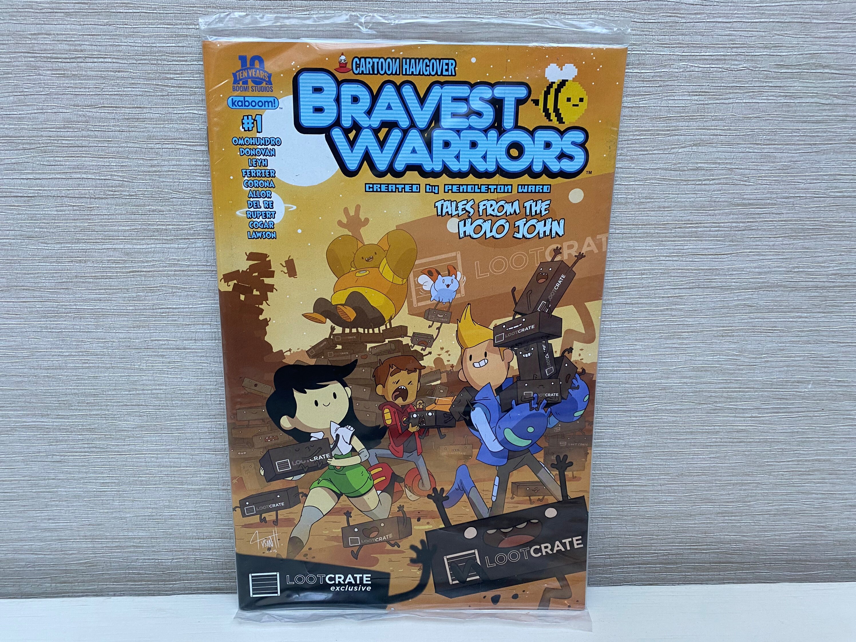 Bravest Warriors Comic Covers