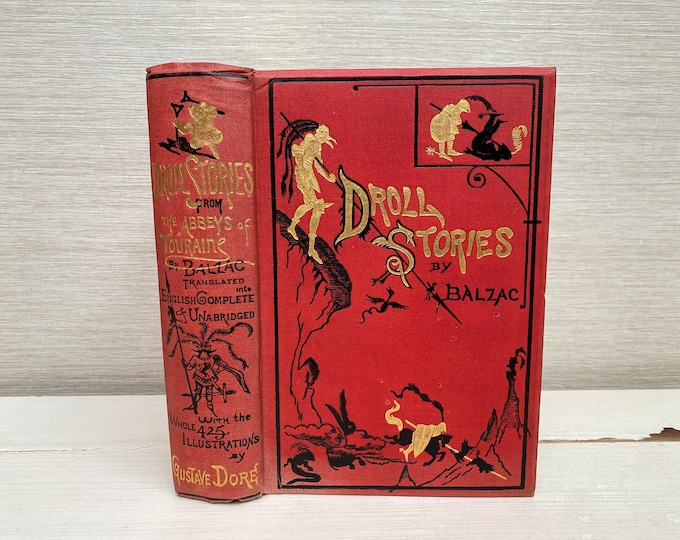 Droll Stories by Balzac - 425 Gustave Doré Illustrations Antique ...