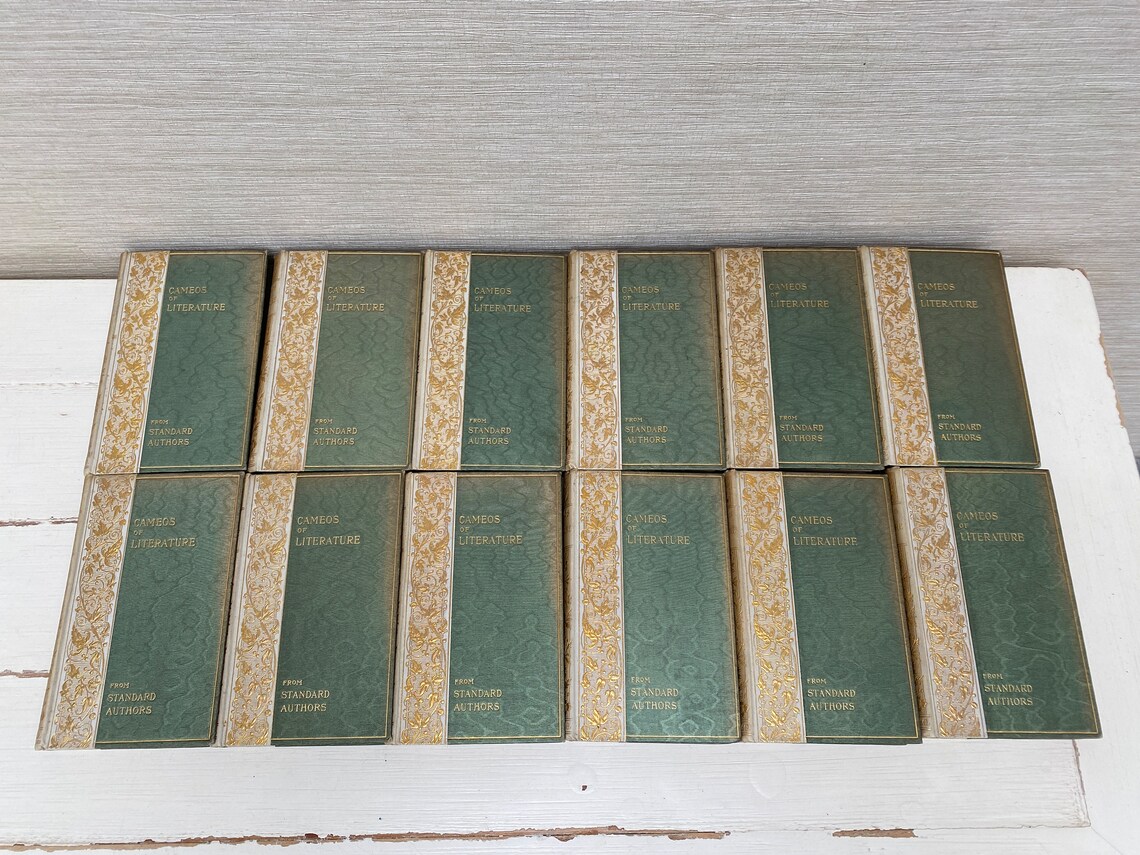 Cameos of Literature From Standard Authors -mrs. Valentine 1894 Antique ...
