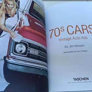 70s Cars Vintage Auto Ads by Jim Heiman- Icons Taschen 2006 Softback ...