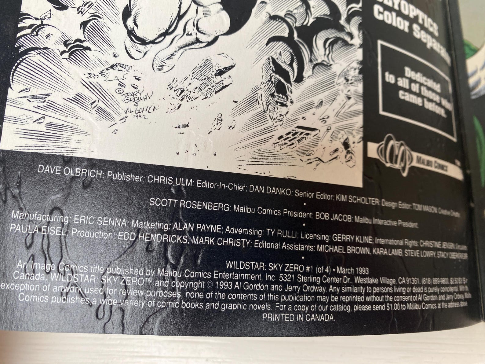 Wildstar Issue 1 March 1993 Image Comics - Modern Day Comics - Gordon ...