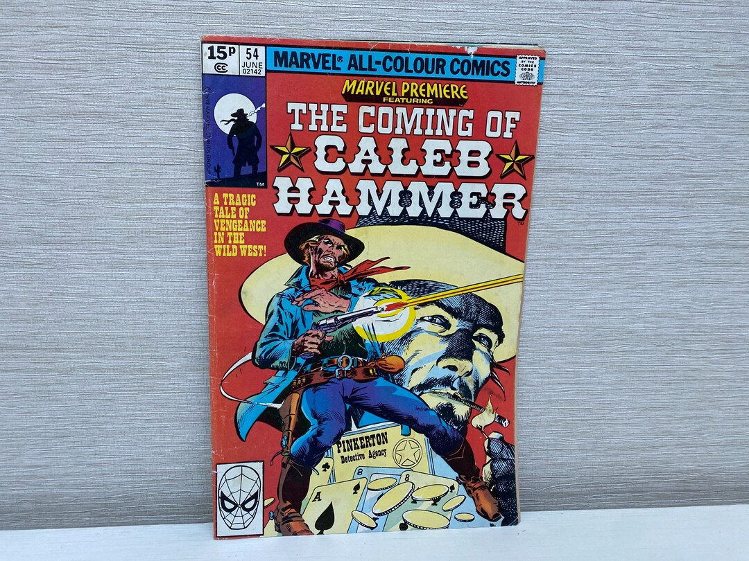 Marvel Premiere No 54 the Coming of Caleb Hammer 1980 Comic - Etsy